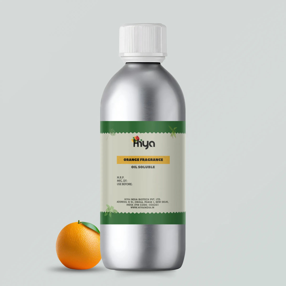 Orange Fragrance Oil For Personal Care (Oil Soluble) – Hiya India